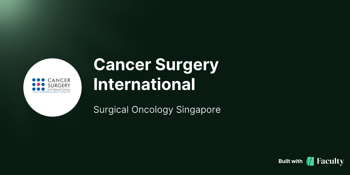 Cancer Surgery International
